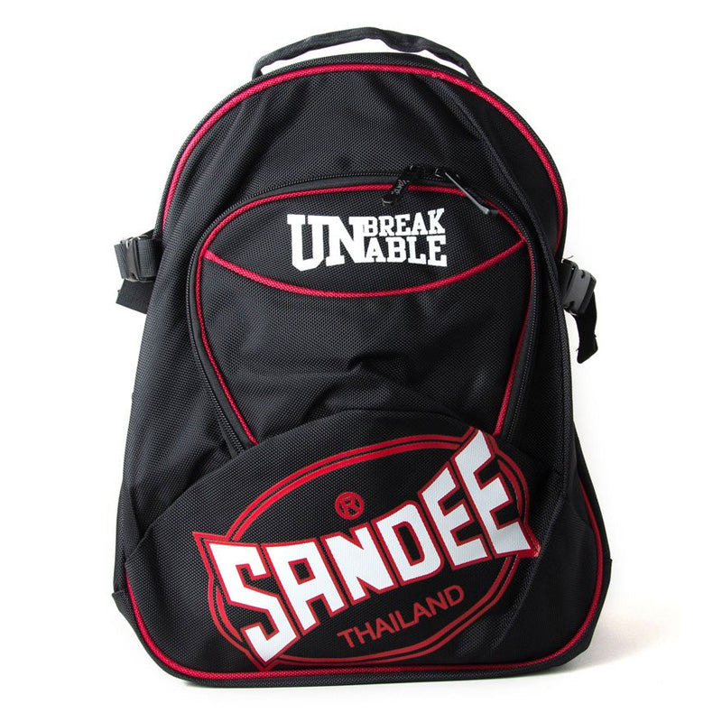 Backpack - Black/Red - One size – Sandee Boxing