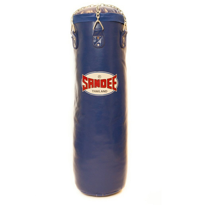 Full Leather Punch Bag - Blue – Sandee Boxing